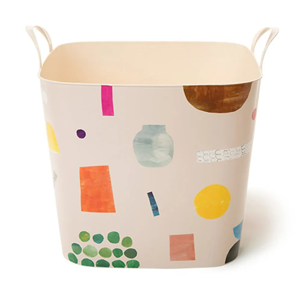 Stacksto x Mogu Takahashi Storage Basket - Cut & Paste - M (25L) – Night Market PH
