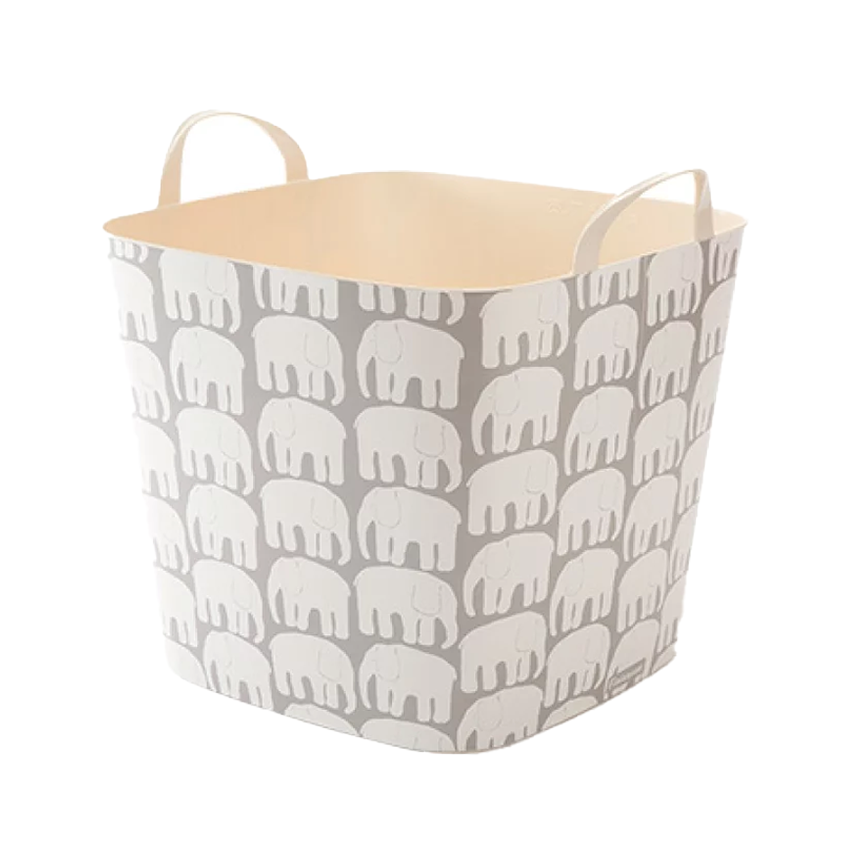 Stacksto x Finlayson Storage Basket - Elephant Gray - M (25L) – Night Market PH