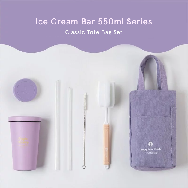 Oolab Ice Cream Bar Series 550ml Tumbler Classic Sleeve Set – Night Market PH