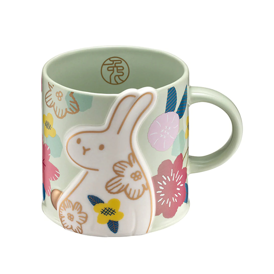 Starbucks Golden Rabbit Greeting Spring Mug (355ml) – Night Market PH